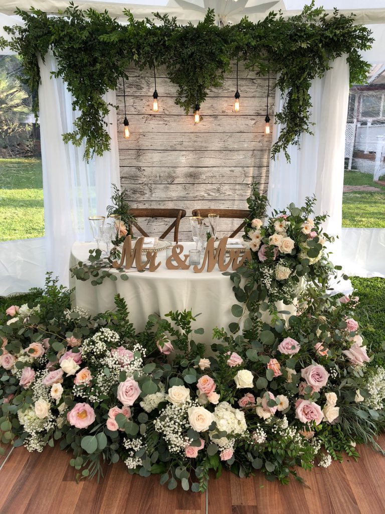 Custom Backdrop and Lighting installation - Loulu Palm Event Equipment ...