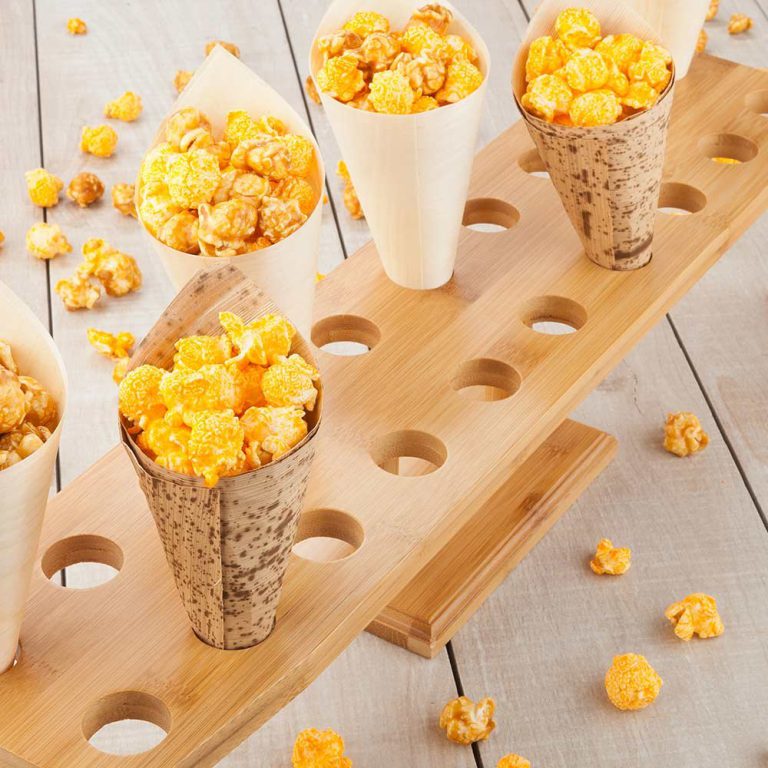 Cone Catering Stand - Loulu Palm Event Equipment Rental