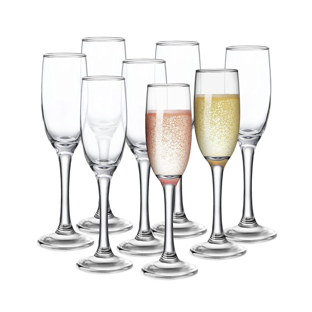 Champagne Flutes - Loulu Palm Event Equipment Rental