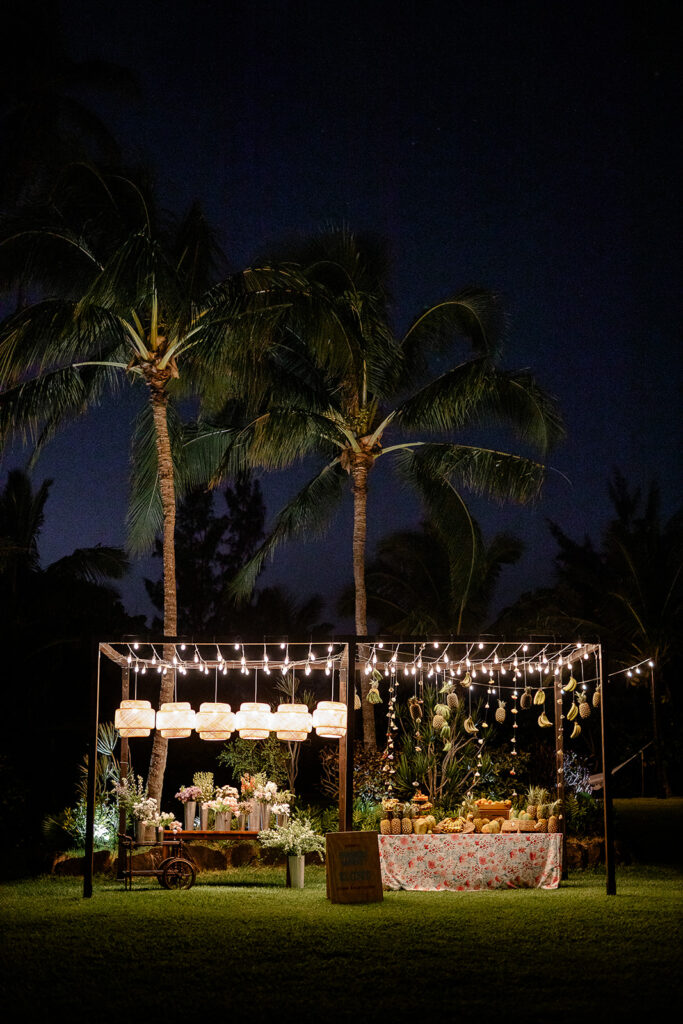 Mini Pavilion - Loulu Palm Event Equipment Rental