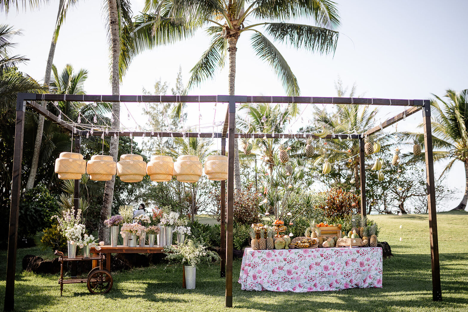 Mini Pavilion - Loulu Palm Event Equipment Rental