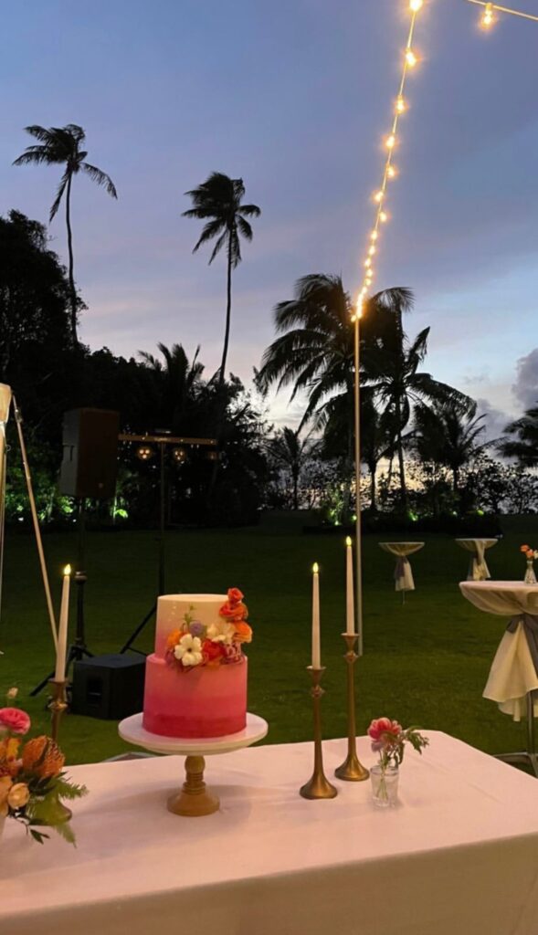 Lighting Pole - Loulu Palm Event Equipment Rental