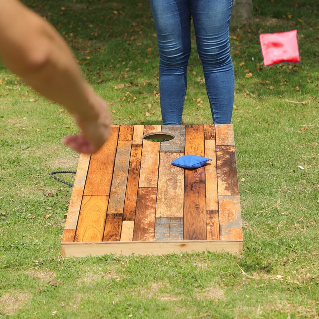 Cornhole Lawn Game - Loulu Palm Event Equipment Rental