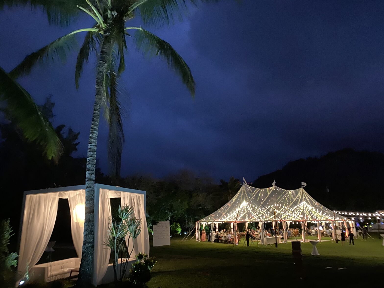 Single Cabana - Loulu Palm Event Equipment Rental